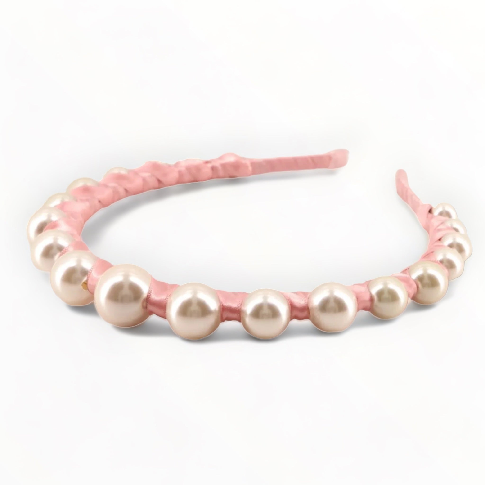 Best childrens designer hair accessories | The Vida pink headband ...