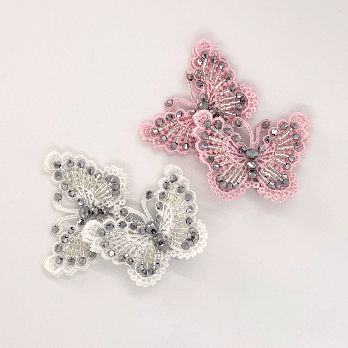 Designer Butterfly Accessories | Wings of Love Silver Butterfly Clip ...